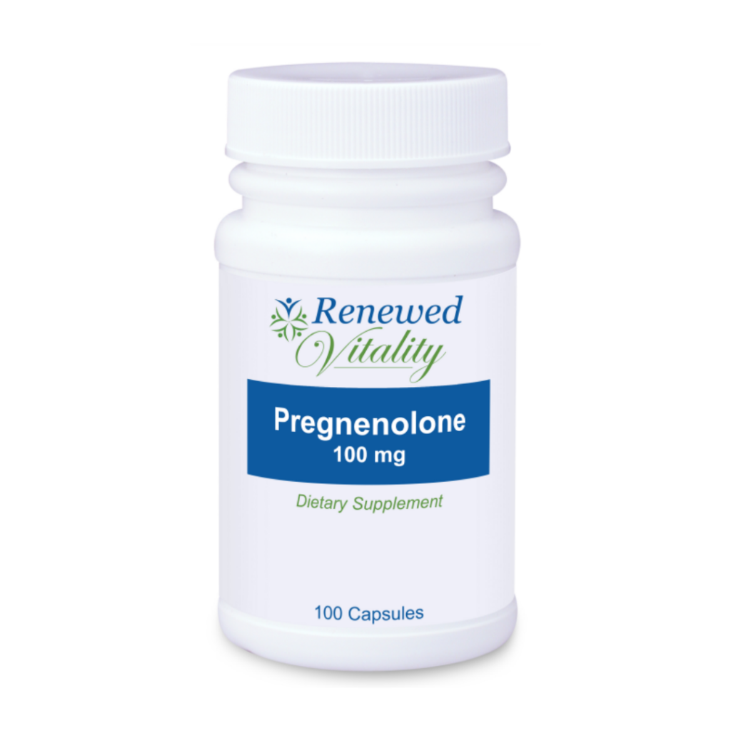 Pregnenolone 100mg 100ct - Renewed Vitality